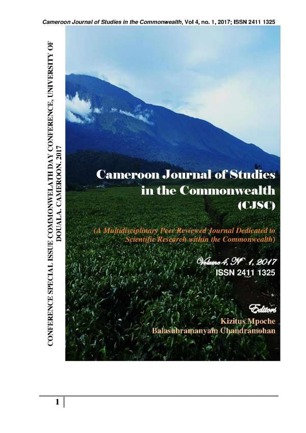 Cameroon Commonwealth Journal